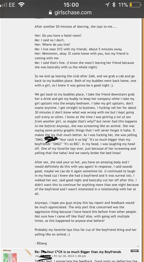 Bigger Than My Boyfriend R ThatHappened