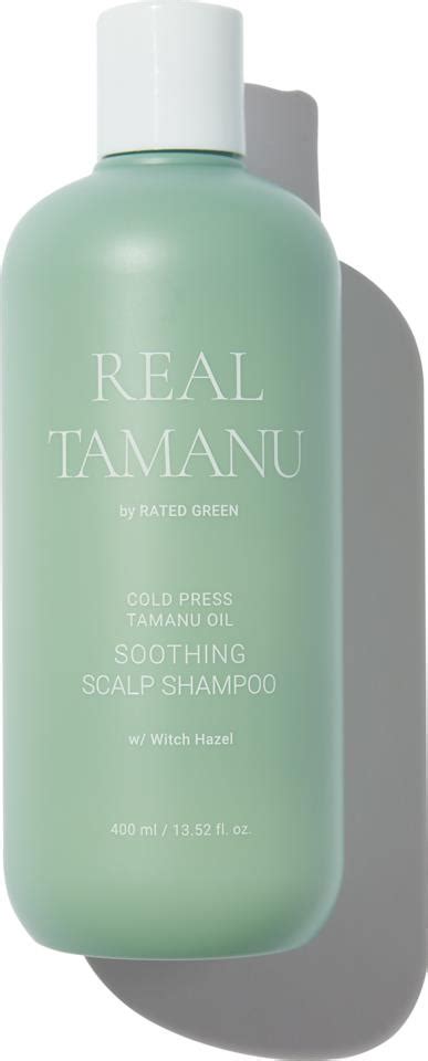 Rated Green Real Tamanu Cold Pressed Tamanu Oil Soothing Scalp Shampoo ...