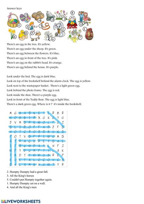 5395588 Easter Maria Liveworksheets