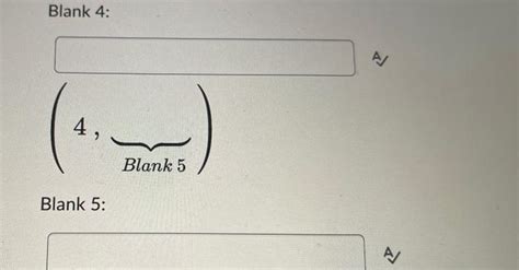 solved fill in each blank with the corresponding y value for