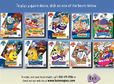 Humongous Entertainment Product Catalog Fall 1997 Angry Grandpas