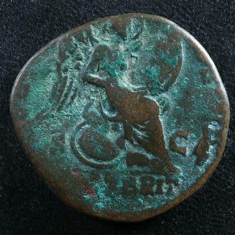 Commodus Sestertius 184 185 British Victory Issue Rome RIC 440 Or 452