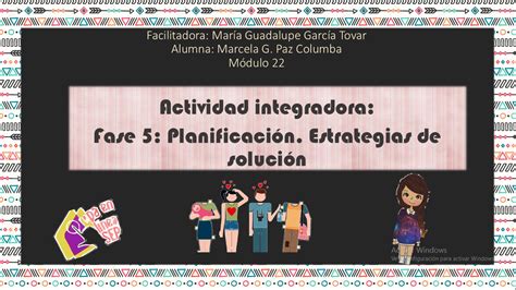 Cursar Prepa en Línea SEP M22S3 Fase 5 Planificación Estrategias de