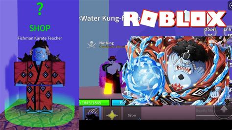 Roblox Blox Fruits Mua đc Water Kungfu Youtube