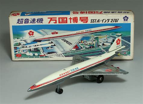 野村トーイ 超音速機 万国博号 Sstボーイング2707