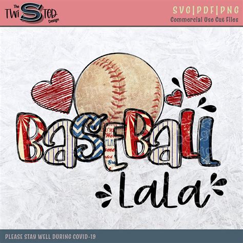 Lala Baseball Png Lala Sublimation Proud Lala Lala Cut File Vintage Baseball Baseball