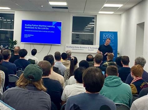 Scaling Machine Learning Workloads For The Llm Era — Python Glasgow