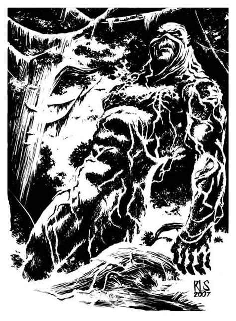 Swamp Thing By Ronsalas On Deviantart Swamp Lovers Art Deviantart
