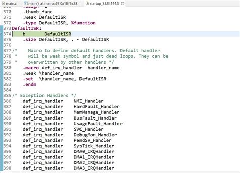 Flashpartitionings32k144 Program Entering Default Isr Nxp Community