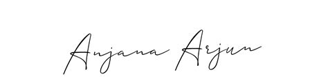 80 Anjana Arjun Name Signature Style Ideas Exclusive Online Signature