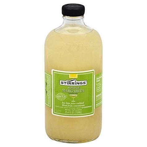Stirrings Simple Cocktail Mix Margarita 254 Fl Oz Pack Of 2