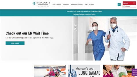 Twin County Regional Healthcare Will Display Er Wait Time Online