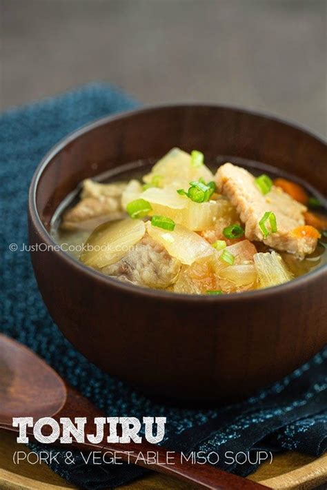 Tonjiru Pork And Vegetable Miso Soup Artofit