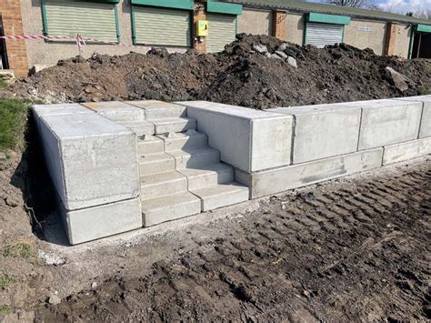 600mm Concrete Interlocking Steps Wotblock Interlocking Concrete Blocks Manchester