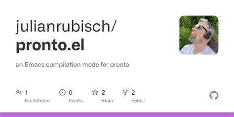 Github Julianrubischprontoel An Emacs Compilation Mode For Pronto