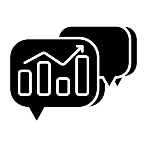 An Icon Design Of Analytical Chatting 24035387 Vector Art At Vecteezy