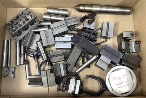 Lot Machinist V Blocks Specialized Tools