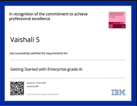 vaishali sashi kumar on linkedin enterpriseai aiinnovation ibmskillsbuild continuouslearning…
