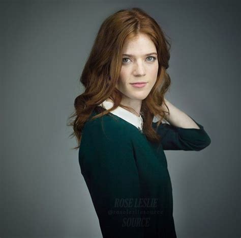 Rose Leslie Rousse