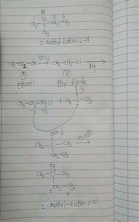 23 A Compound A Reacts With Socl2 To Give Compound B B Reacts