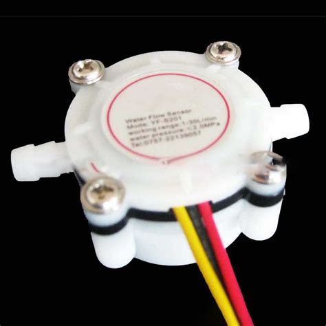 Water Flow Sensor 015~3lmin Hall Flowmeter Tempe Vicedeal