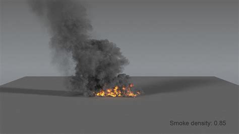 화재 연기 칼럼 01 Vdb 3d 모델 35 Ma Unknown Max Free3d