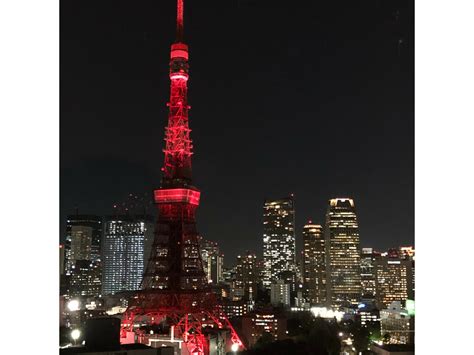 東京タワー、春節祝う赤色まとう 安倍首相も新年の祝賀メッセージ 写真7枚 マリ・クレール スタイル Marie Claire Style
