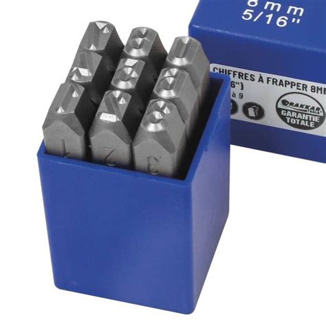 Millmatpro Chiffre à frapper Outillages a main martelleries