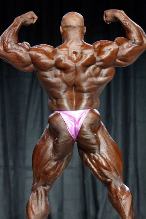 Ronnie Coleman Back Double Bicep
