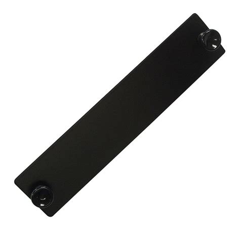 Blank Adapter Panel Black