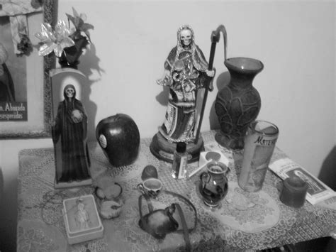 Santa Muerte Altar De La Santa Muerte