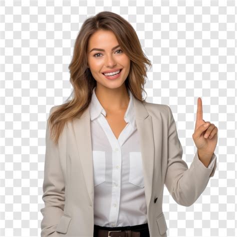 Premium Psd Businesswoman On Transparency Background Psd