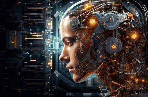 premium photo complex machine learning concept generate ai