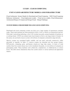 Unit Data Science Cs Foundations Of Data Science Alok Kumar