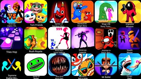 Garten Of Rainbow Wugy Life Story Supreme Duelist Impostor Mission Stick War Stickman Legacy