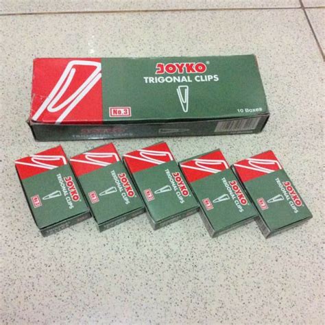 Jual Trigonal Clip Joyko No 3 Shopee Indonesia