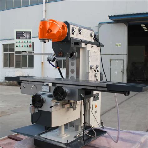 Servo Motor Structure Conventional Vertical Horizontal Universal Milling Machine With Digital