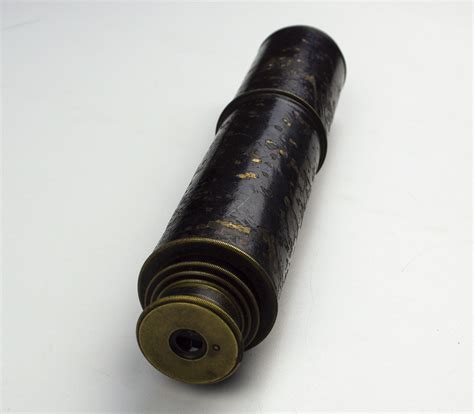 Antique T Cooke And Sons 4 Draw Brass Naval Telescope