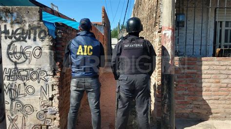 Narcotráfico varios allanamientos para desbaratar a La banda del pasillo