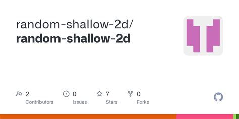 github random shallow 2d random shallow 2d