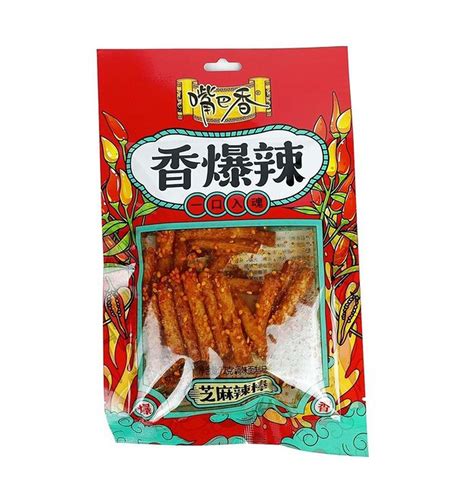 Кунжутные острые соевые палочки ZuiBaxiang, Китай, 72г. - Панда ...