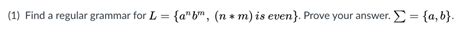 solved regular grammar is a formal grammar that is