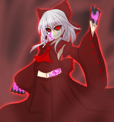 Hakurei Reimu And Maga Reimu Touhou And 1 More Drawn By Teoigood