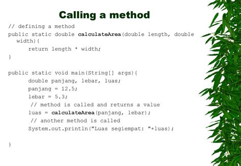 Pemrograman Dasar Methods PTIIK UB Ppt Download