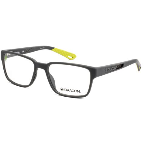 Dragon Mens Grey Square Eyeglass Frames Dr500302055