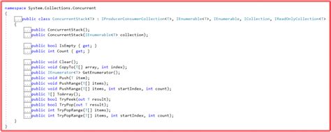 Concurrentstack Collection Class In C Dot Net Tutorials
