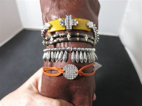 Lia Sophia Bracelet Choice Listing Rhinestone Clear Pave Cord Free Spirit Woodland Matte Or