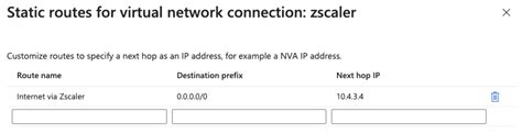Azure Virtual Wan Route Configuration For Cloud Connector Secure Egress