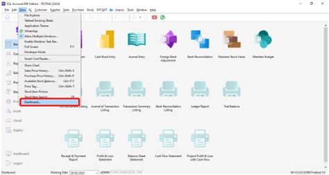 Dashboard SQL Documentation