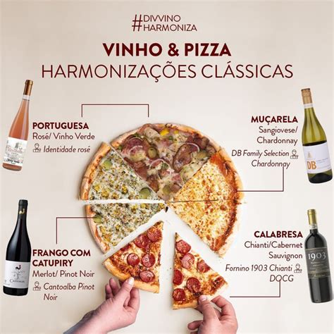Vinho pizza Vinhos e queijos Pizza vegetariana Harmonização de vinhos